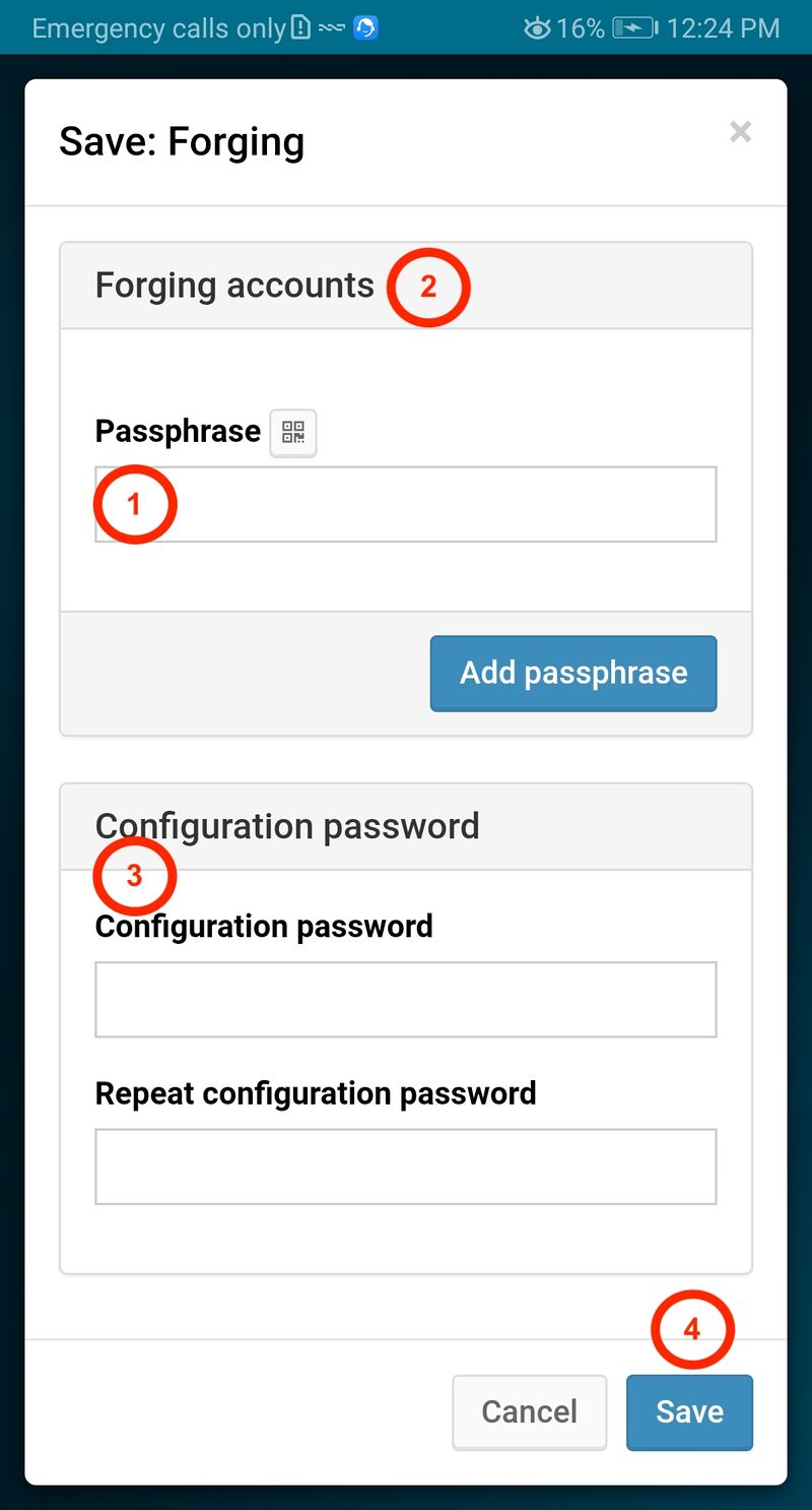 Nxt Android Full Node