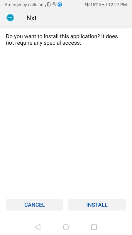 Nxt Android Full Node