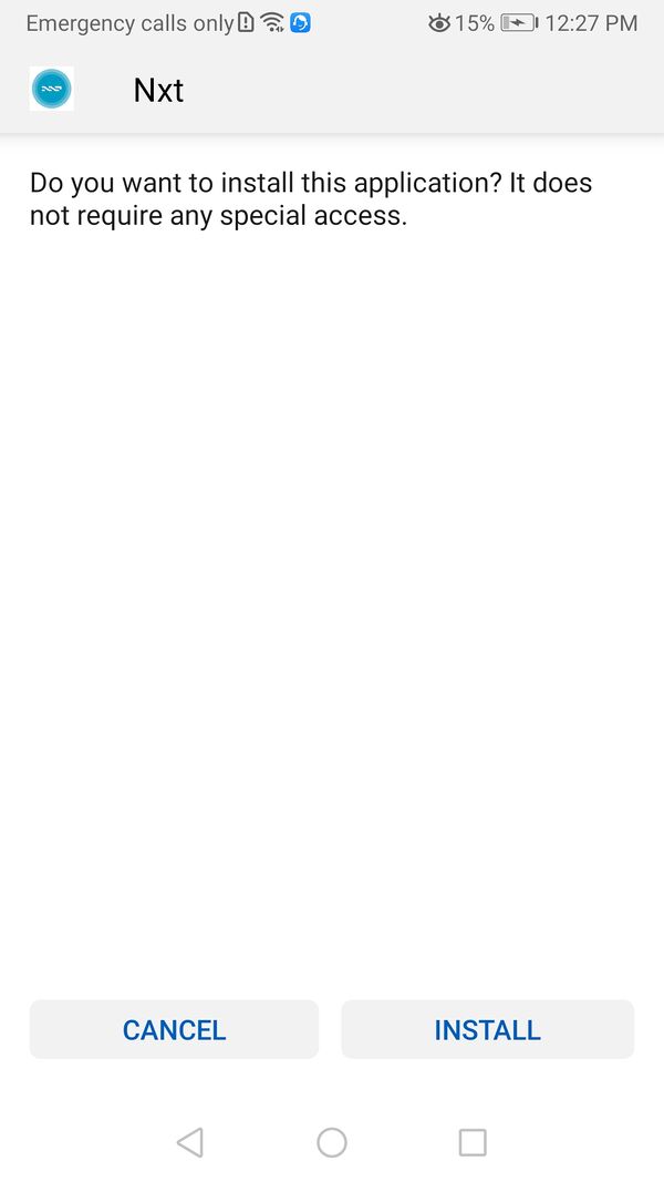 Nxt Android Full Node